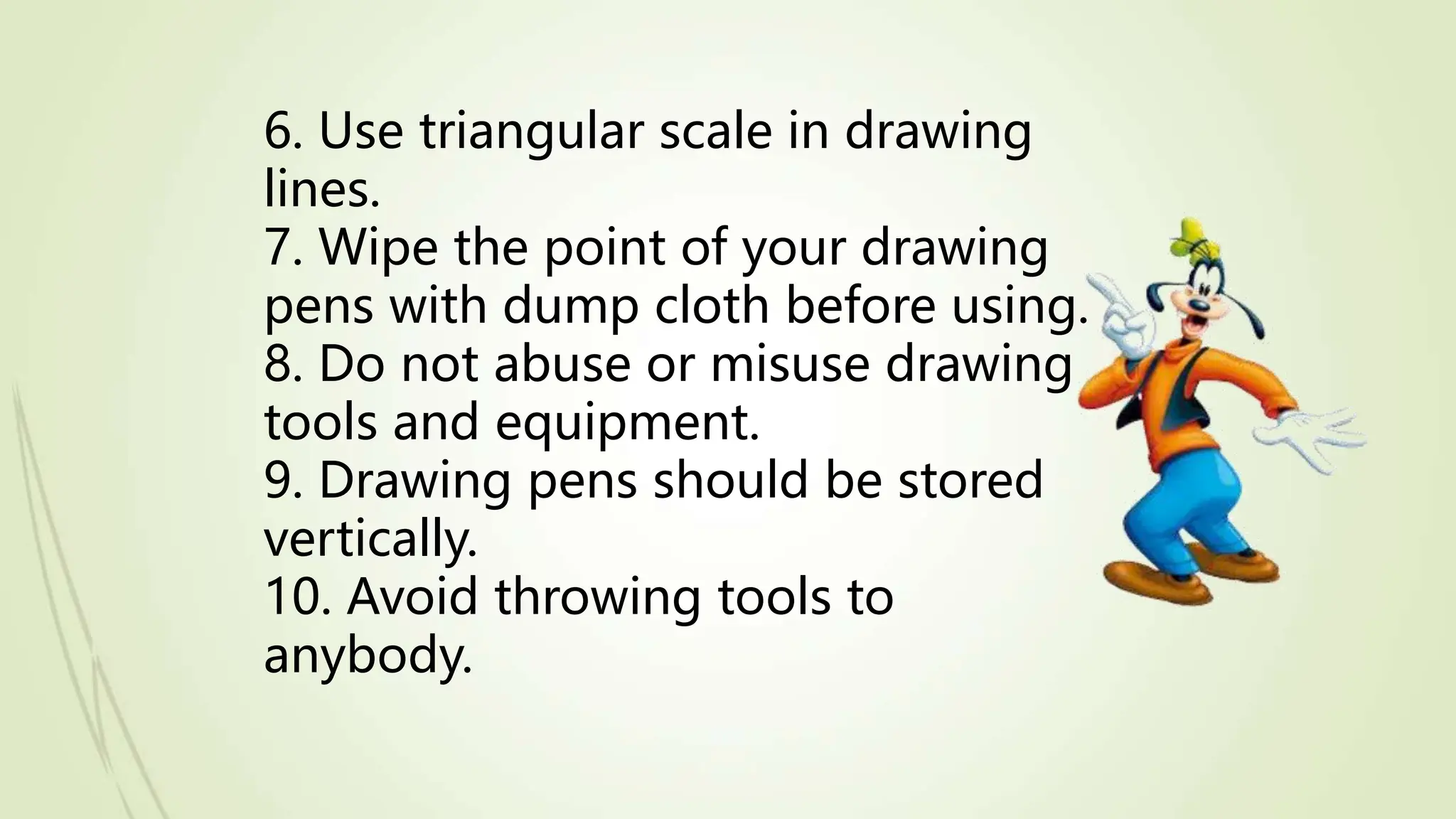 Maintain hand tools,drawing instruments equipment, and paraphernalia.pptx