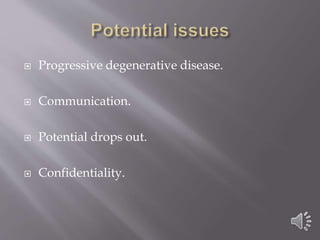Maintaining adl’s in parkinson’s disease (final) | PPT