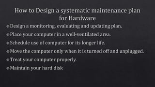 MAINTAINING AND REPAIRING COMPUTER SYSTEMS AND NETWORKS.pptx
