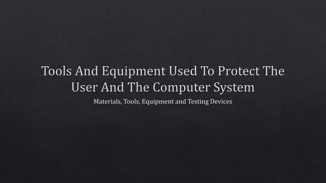 MAINTAINING AND REPAIRING COMPUTER SYSTEMS AND NETWORKS.pptx ...