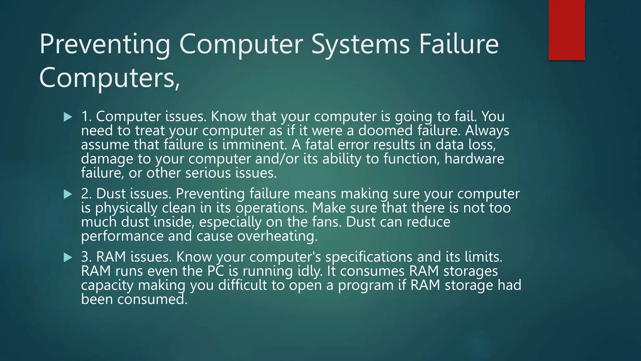 MAINTAINING AND REPAIRING COMPUTER SYSTEMS AND NETWORKS 12.pptx