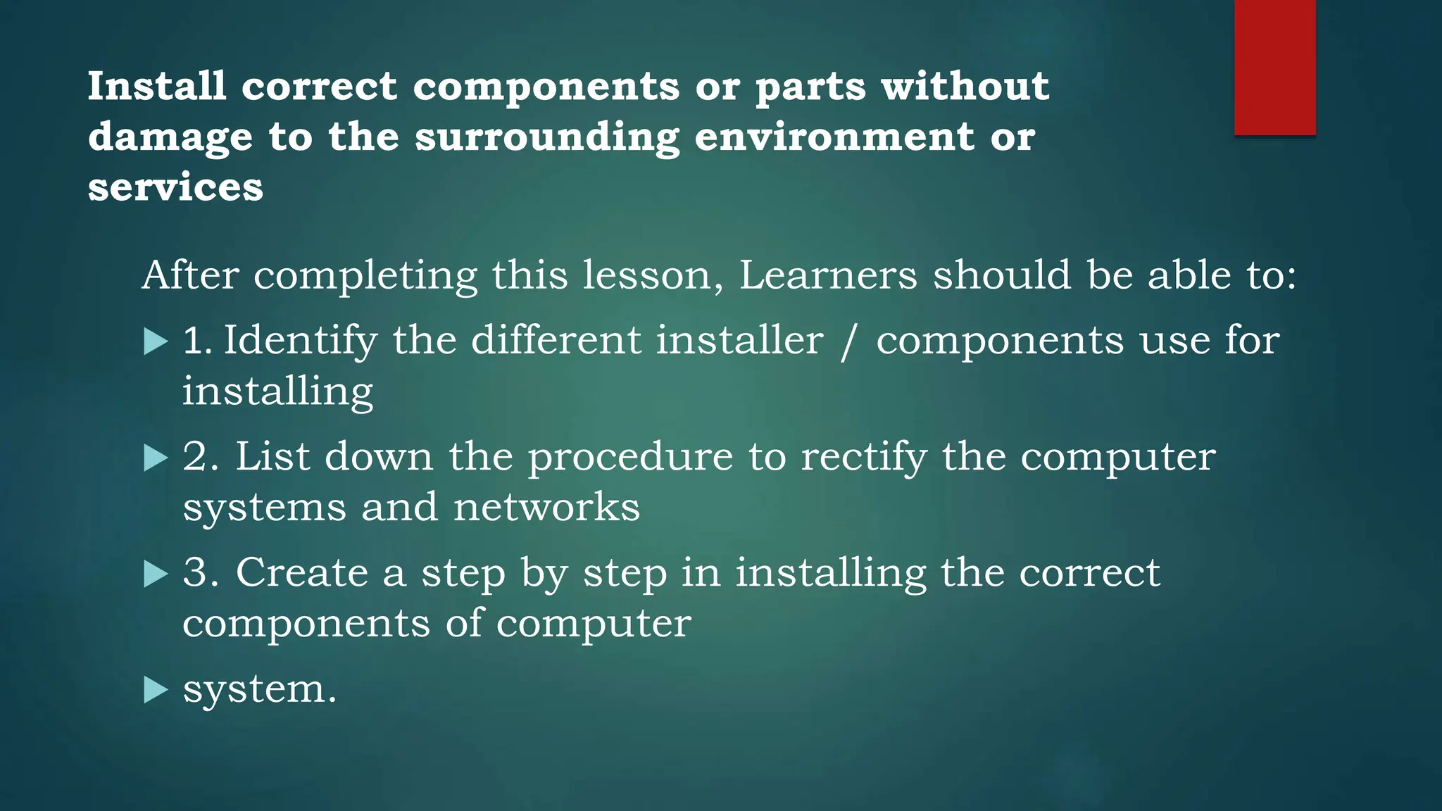 MAINTAINING AND REPAIRING COMPUTER SYSTEMS AND NETWORKS 12.pptx