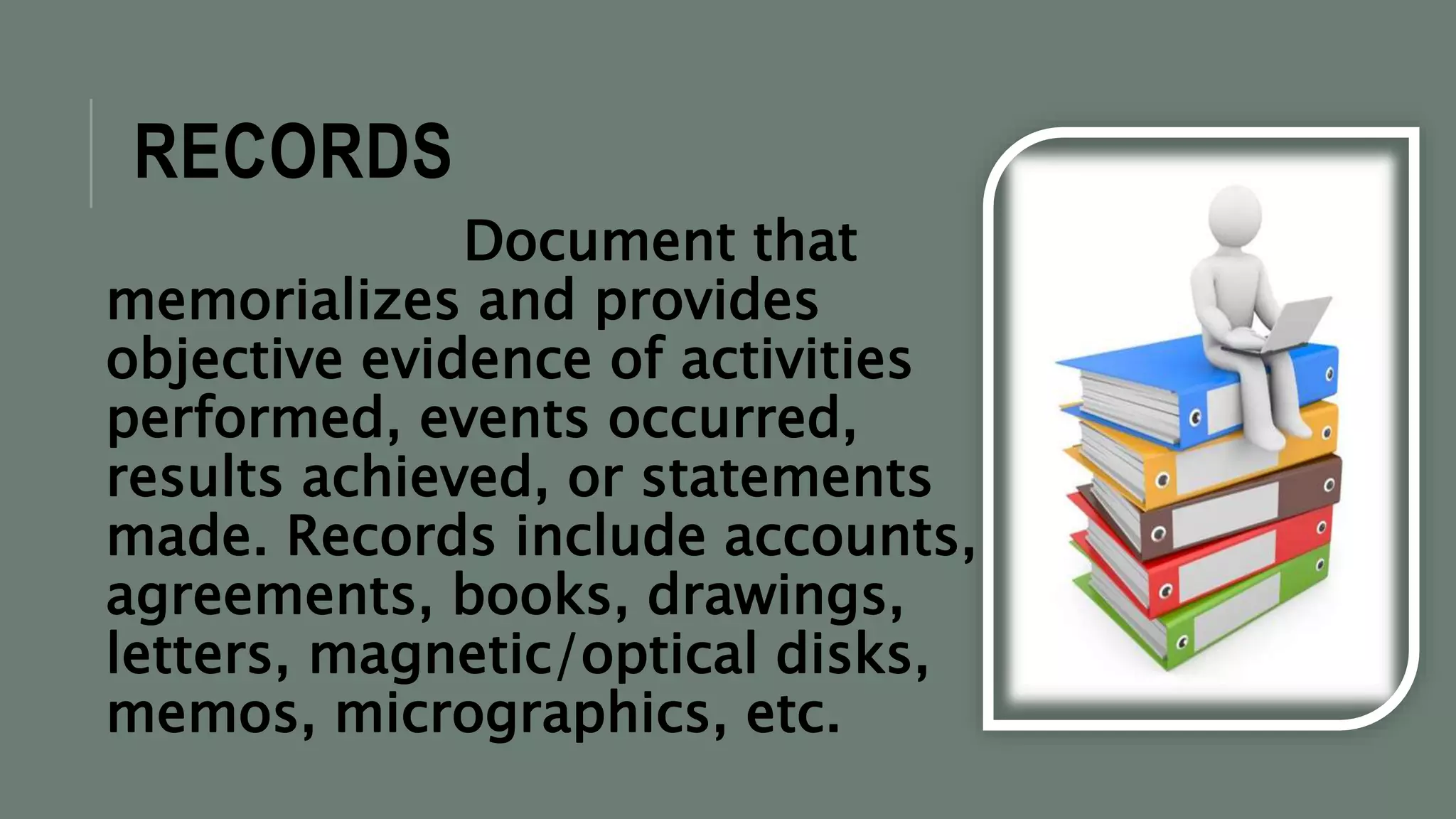 Maintaining classroom records | PPTX