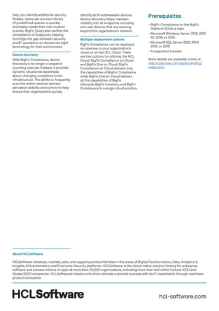Maintaining Continuous Compliance with HCL BigFix | PDF