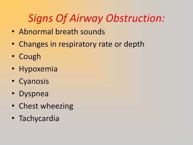Maintaining patent airway | PPTX | Lung and Respiratory Health ...