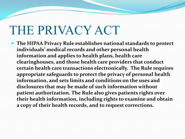 Maintaining Patient Privacy | PPT