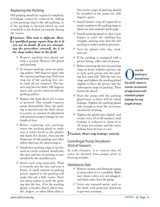 Maintaining Irrigation Pumps, Motors, and Engines | PDF