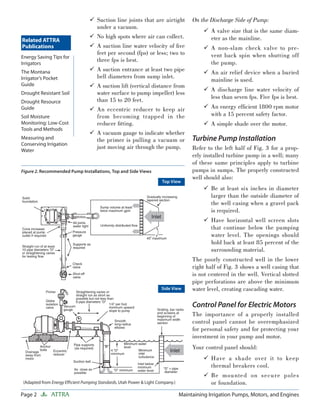 Maintaining Irrigation Pumps, Motors, and Engines | PDF