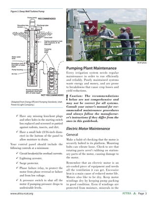 Maintaining Irrigation Pumps, Motors, and Engines | PDF