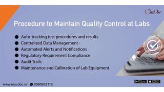 Maintaining Quality Control in Lab Operations - Strategy and Impact.pptx