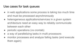 Maintaining spatial data infrastructures (SDIs) using distributed task queues | PDF