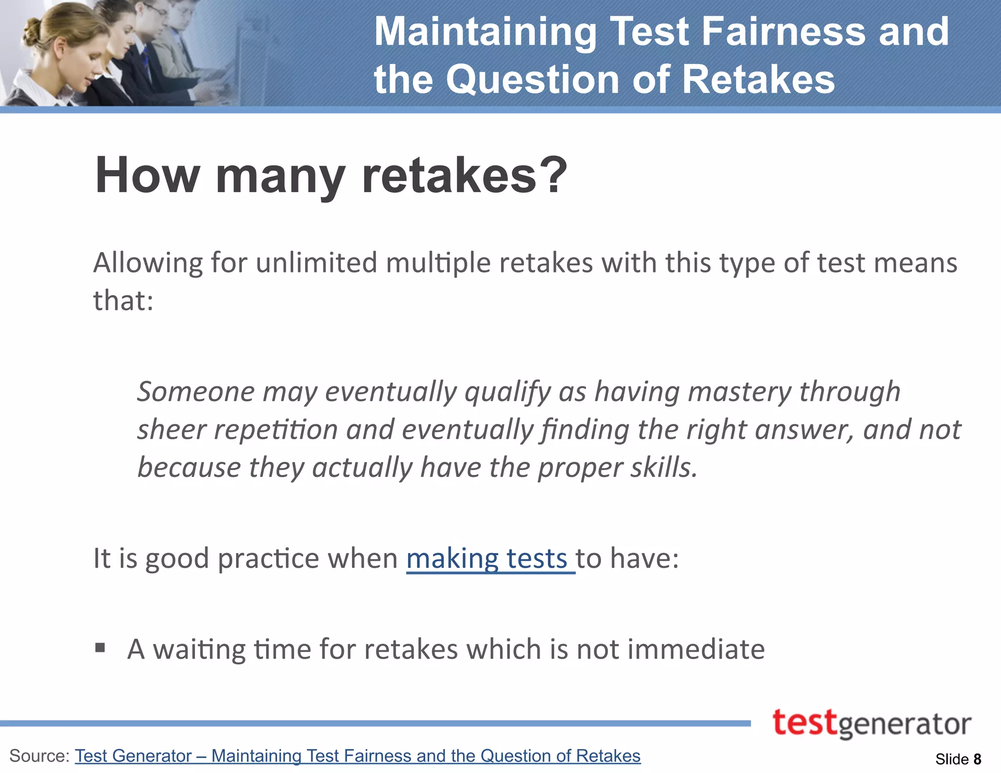 Maintaining test fairness | PPT