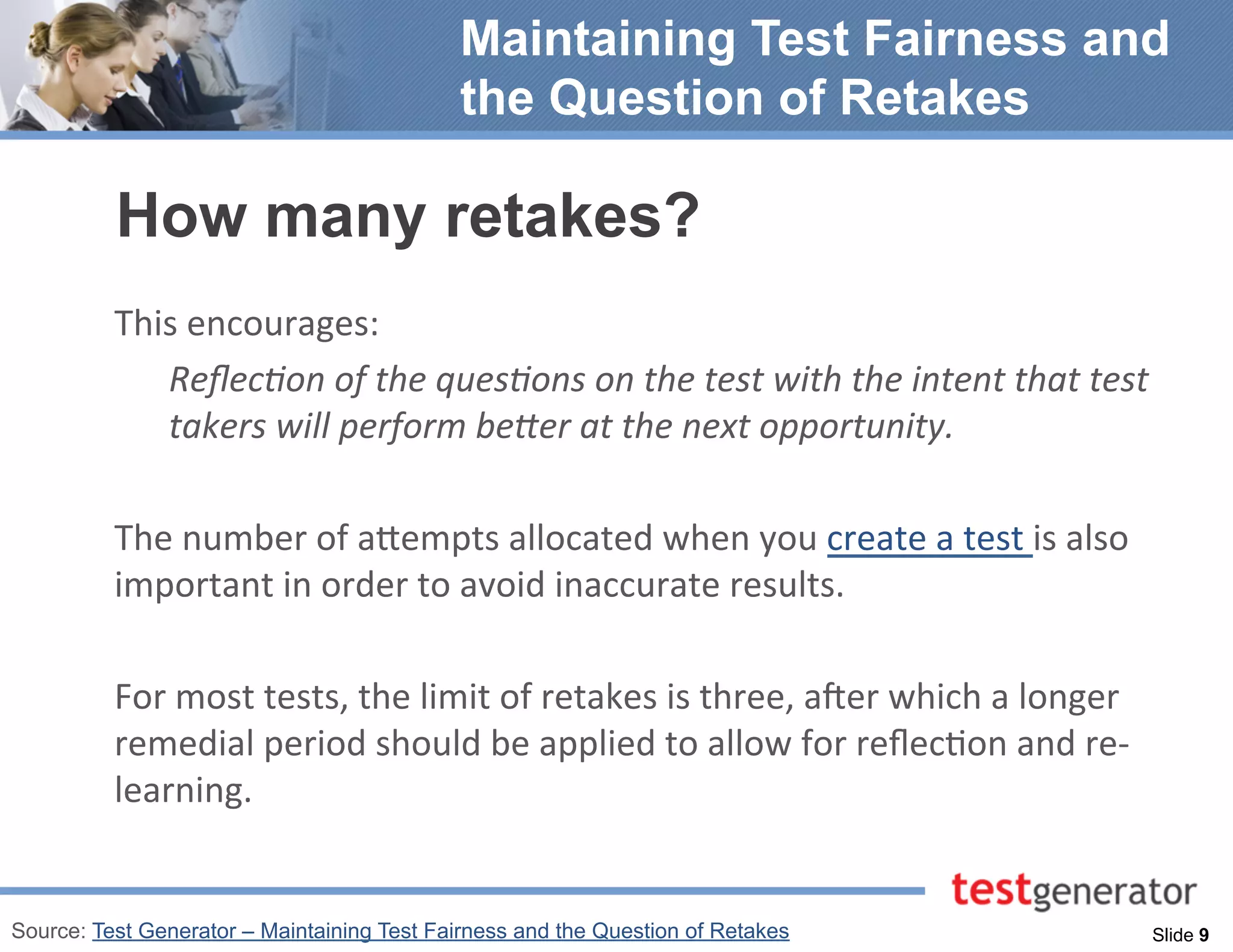 Maintaining test fairness | PPT