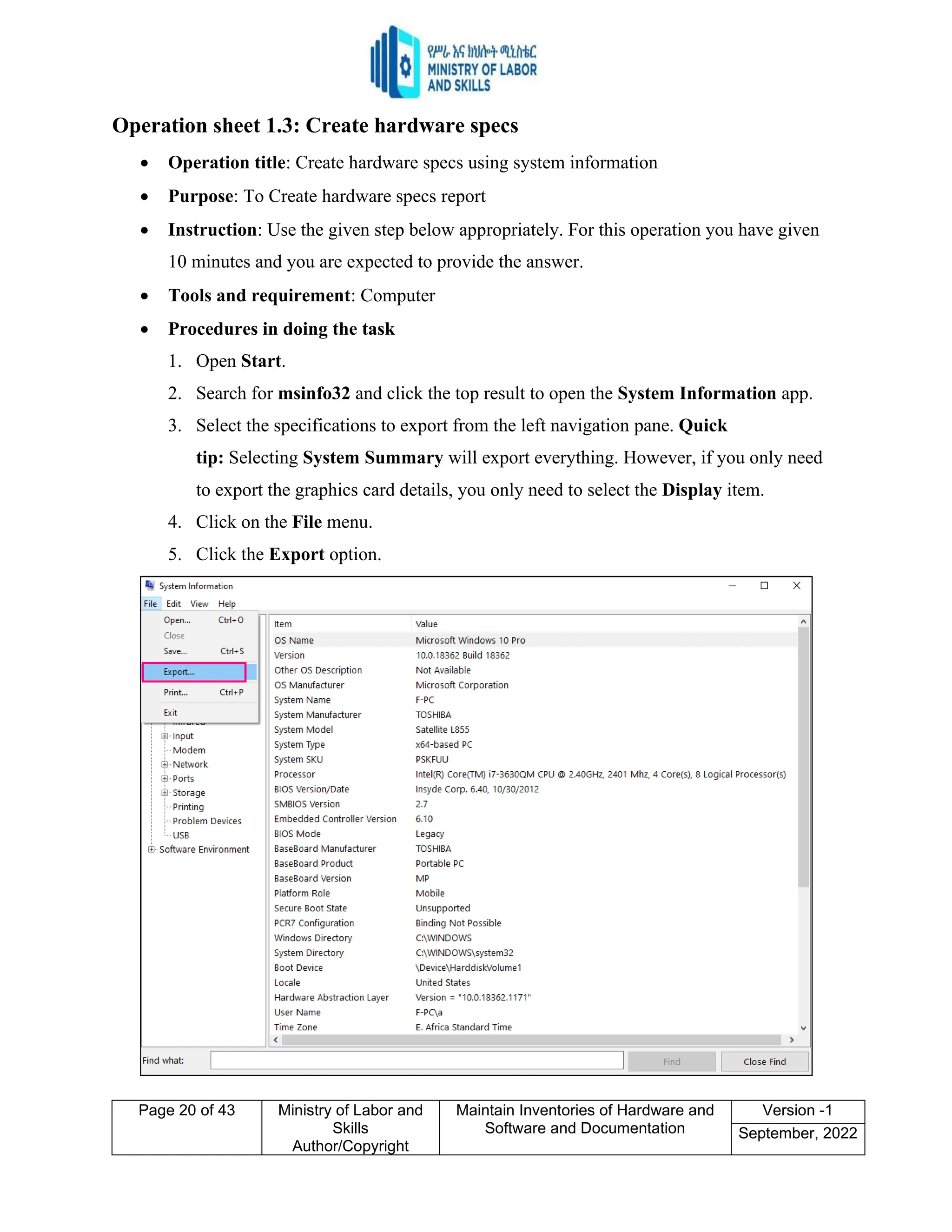 Maintain Inventories of Hardware and Software.pdf
