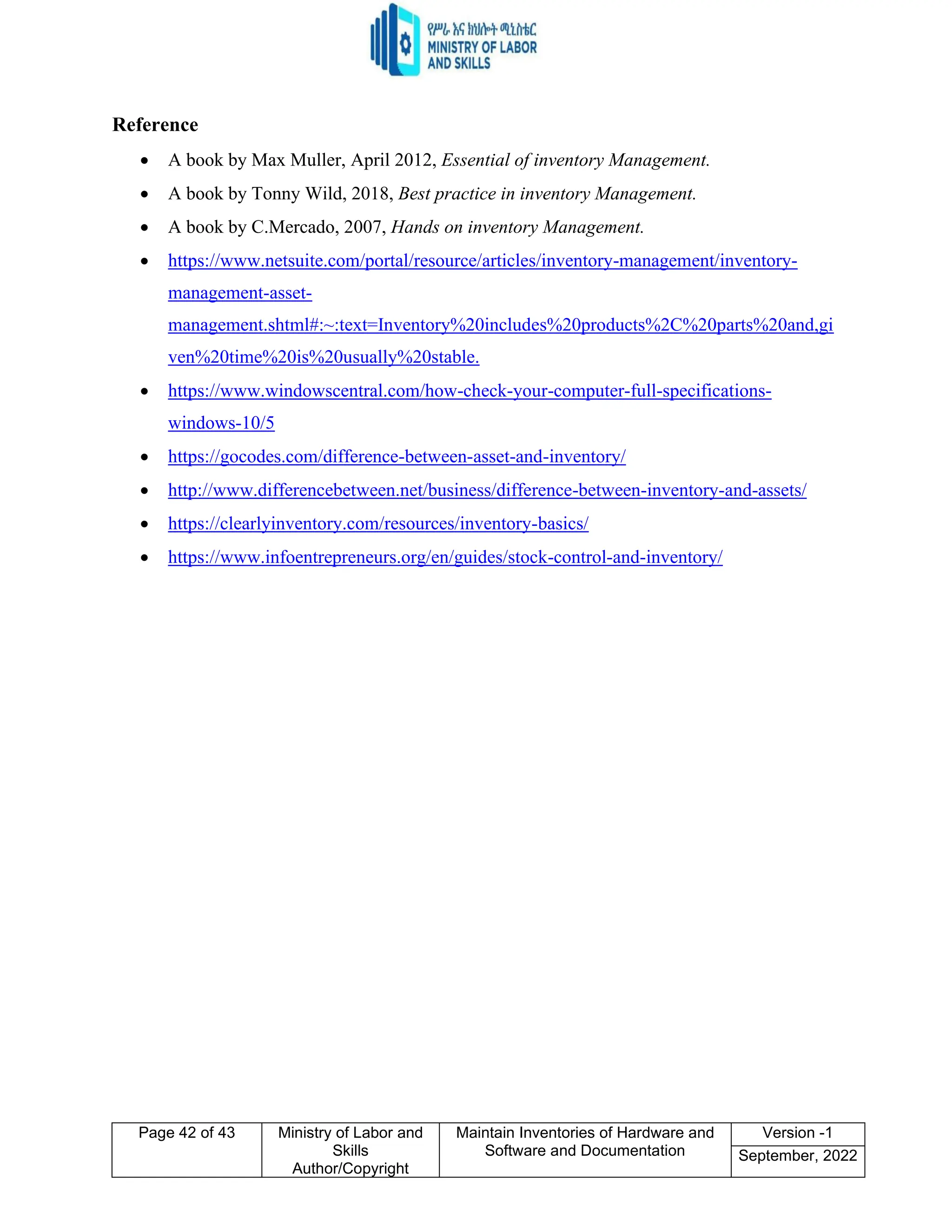 Maintain Inventories of Hardware and Software.pdf
