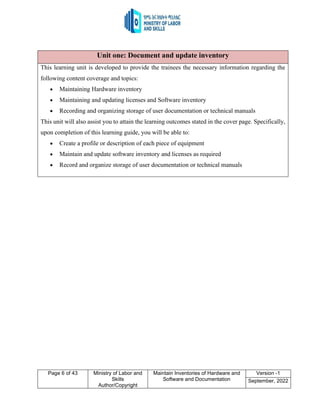 Maintain Inventories of Hardware and Software.pdf