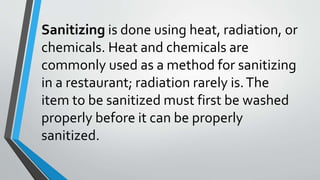 Maintain Kitchen Tools, Equipment and Working Area.pptx