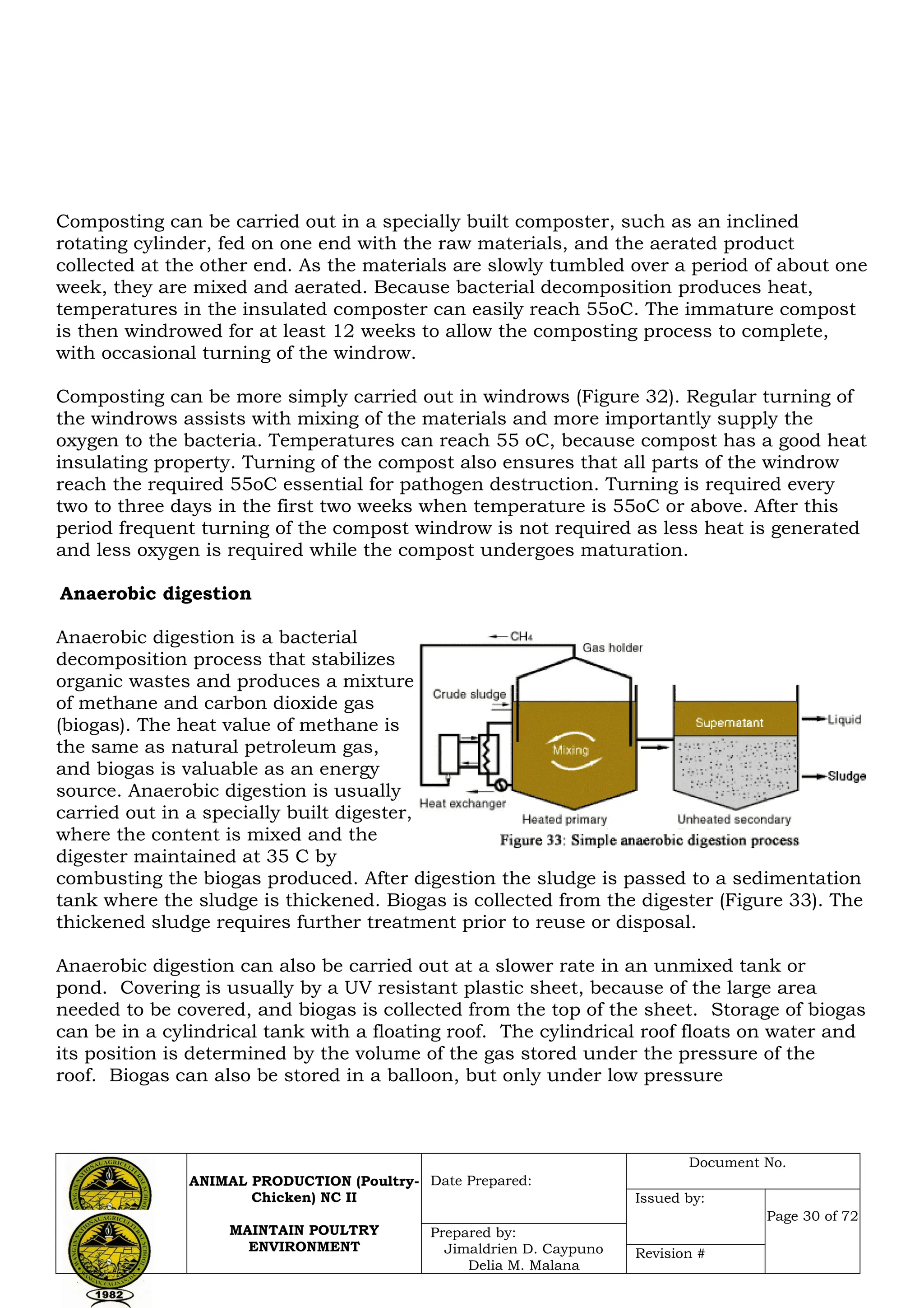 MAINTAIN_Poultry House and environment .doc