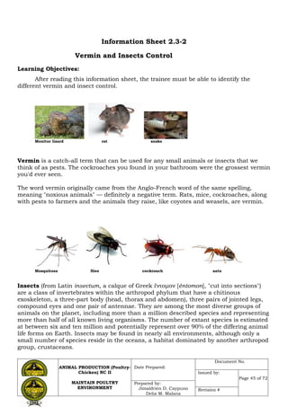 MAINTAIN_Poultry House and environment .doc