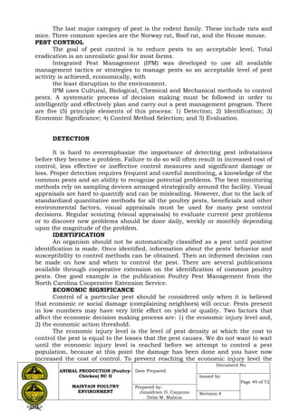 MAINTAIN_Poultry House and environment .doc