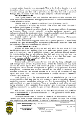 MAINTAIN_Poultry House and environment .doc