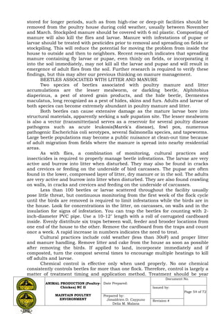 MAINTAIN_Poultry House and environment .doc