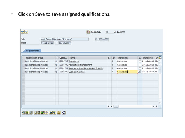 Maintain qualifications in SAP | PPTX