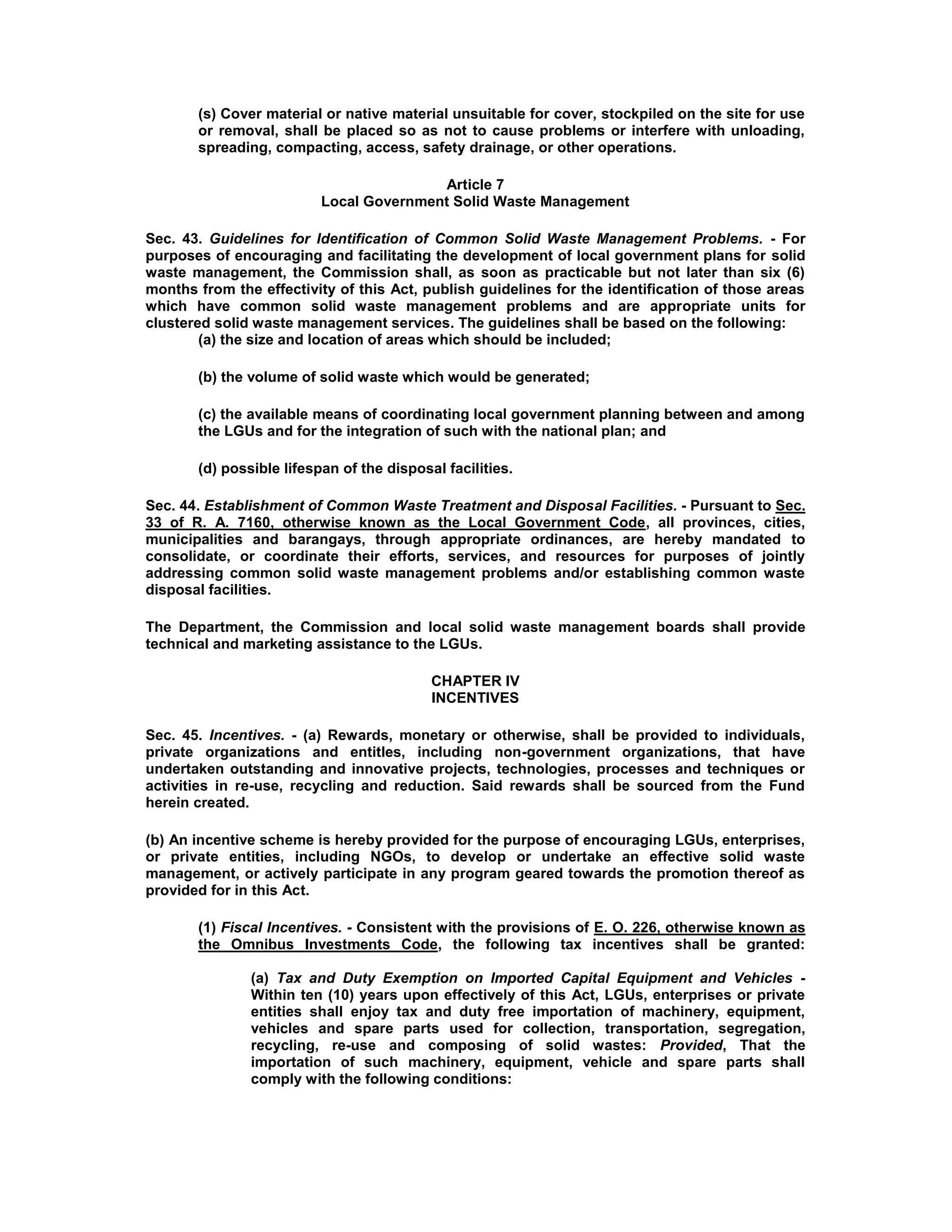 Maintain training facilities 1 | PDF
