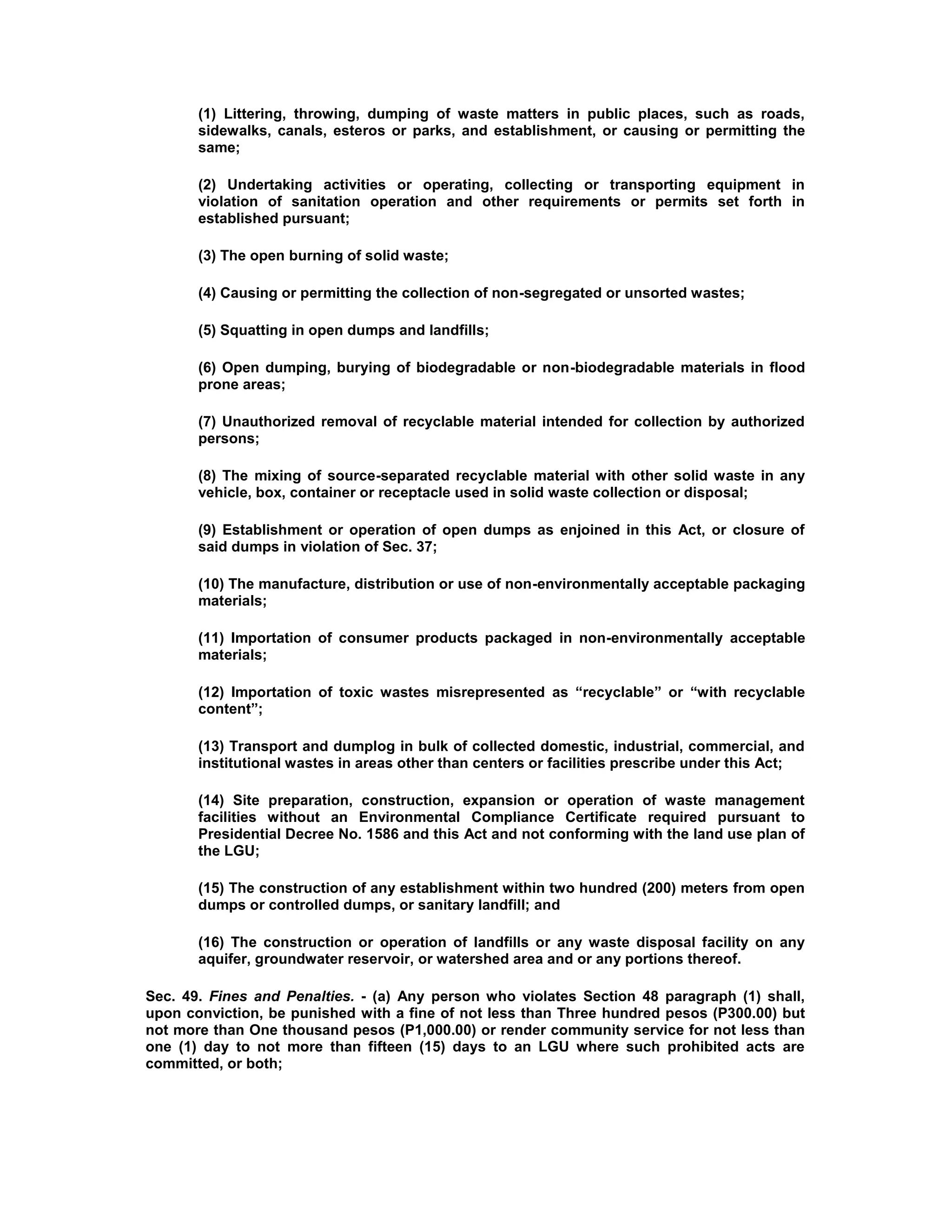Maintain training facilities 1 | PDF