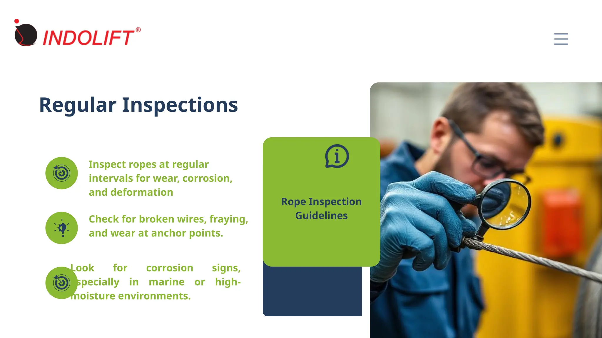 Steel Wire Rope Maintenance and Handling | PPTX