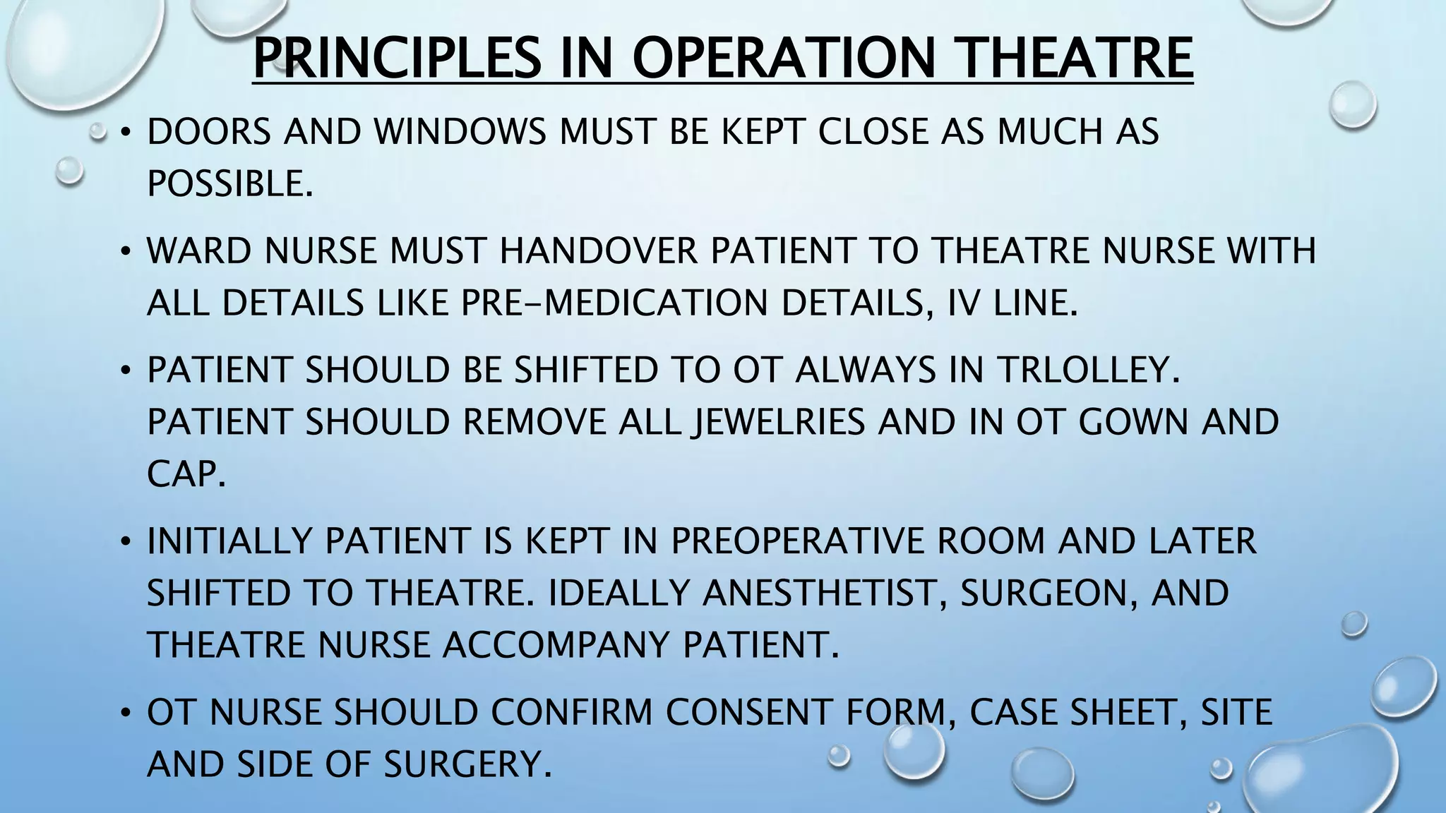 Maintenance of therapeutic environment in OT | PPTX