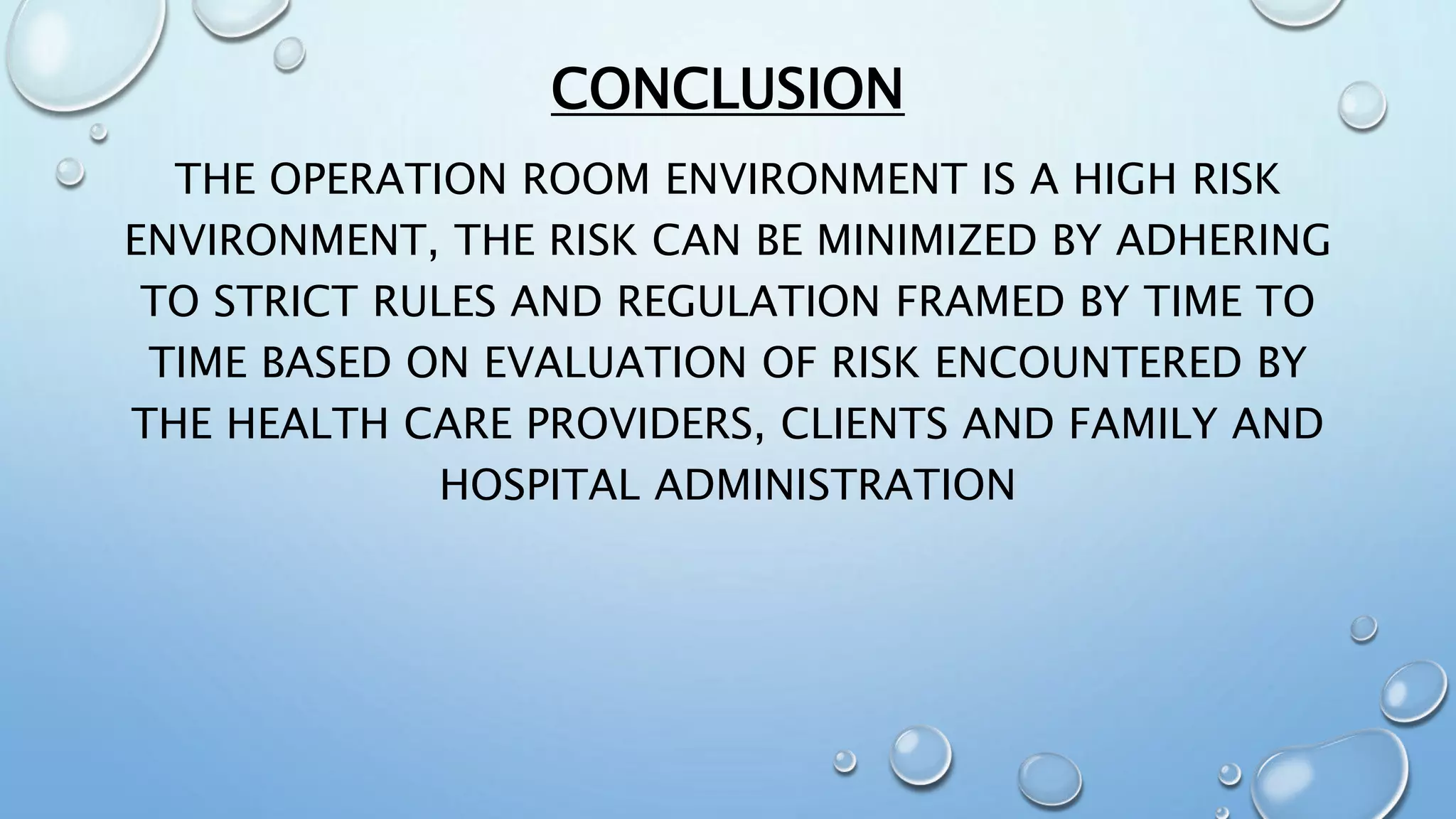 Maintenance of therapeutic environment in OT | PPTX