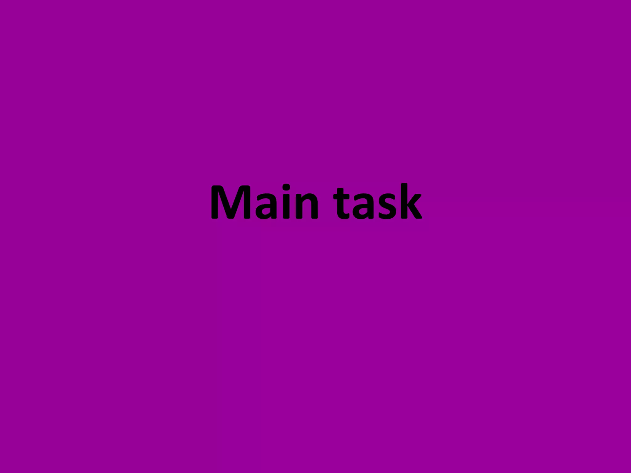 Main task | PPT | Rock Music | Music