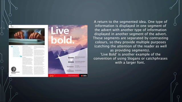 Main task codes and conventions - advert | PPT