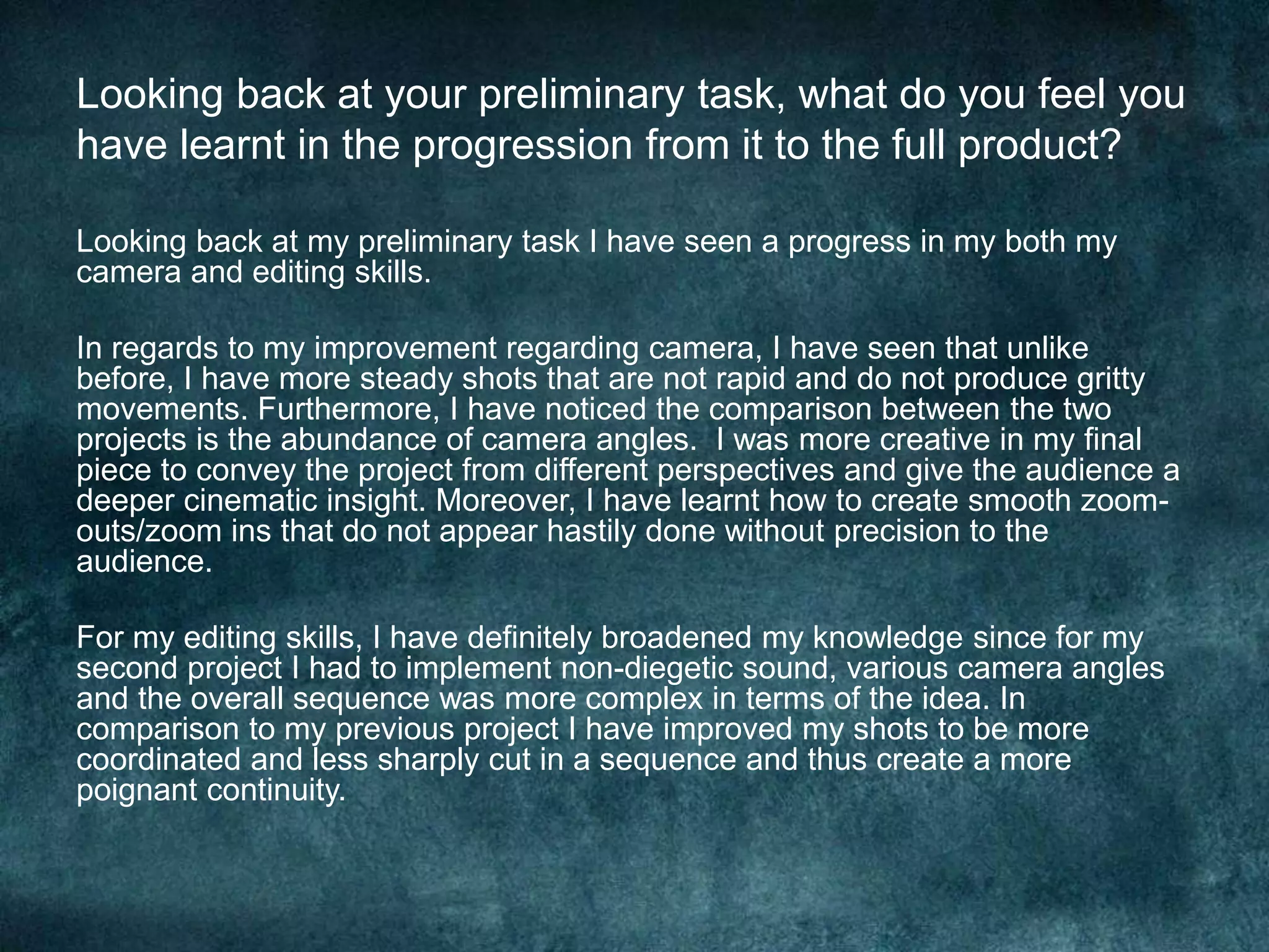 Main task evaluation | PPT