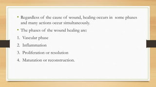 main teaching wound.pptx bsc nursing 4th year | PPT