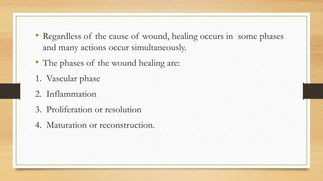 main teaching wound.pptx bsc nursing 4th year | PPT