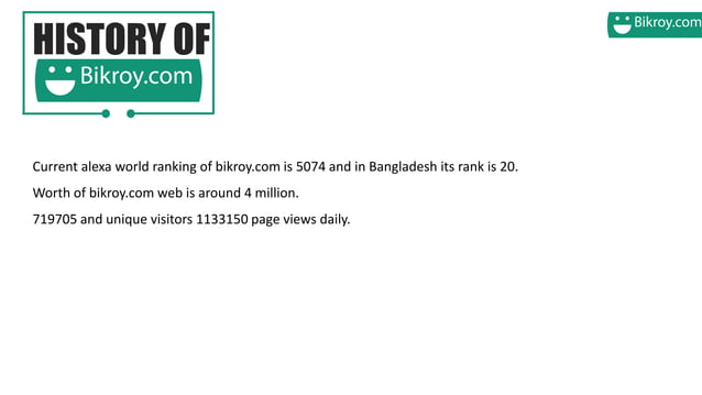 Distribution Strategy of bikroy dot com | PPT | Free Download