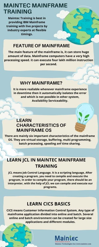 Mainframe Training | PDF | Free Download