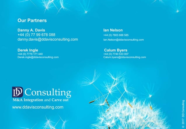 M&A integration governance | PPT