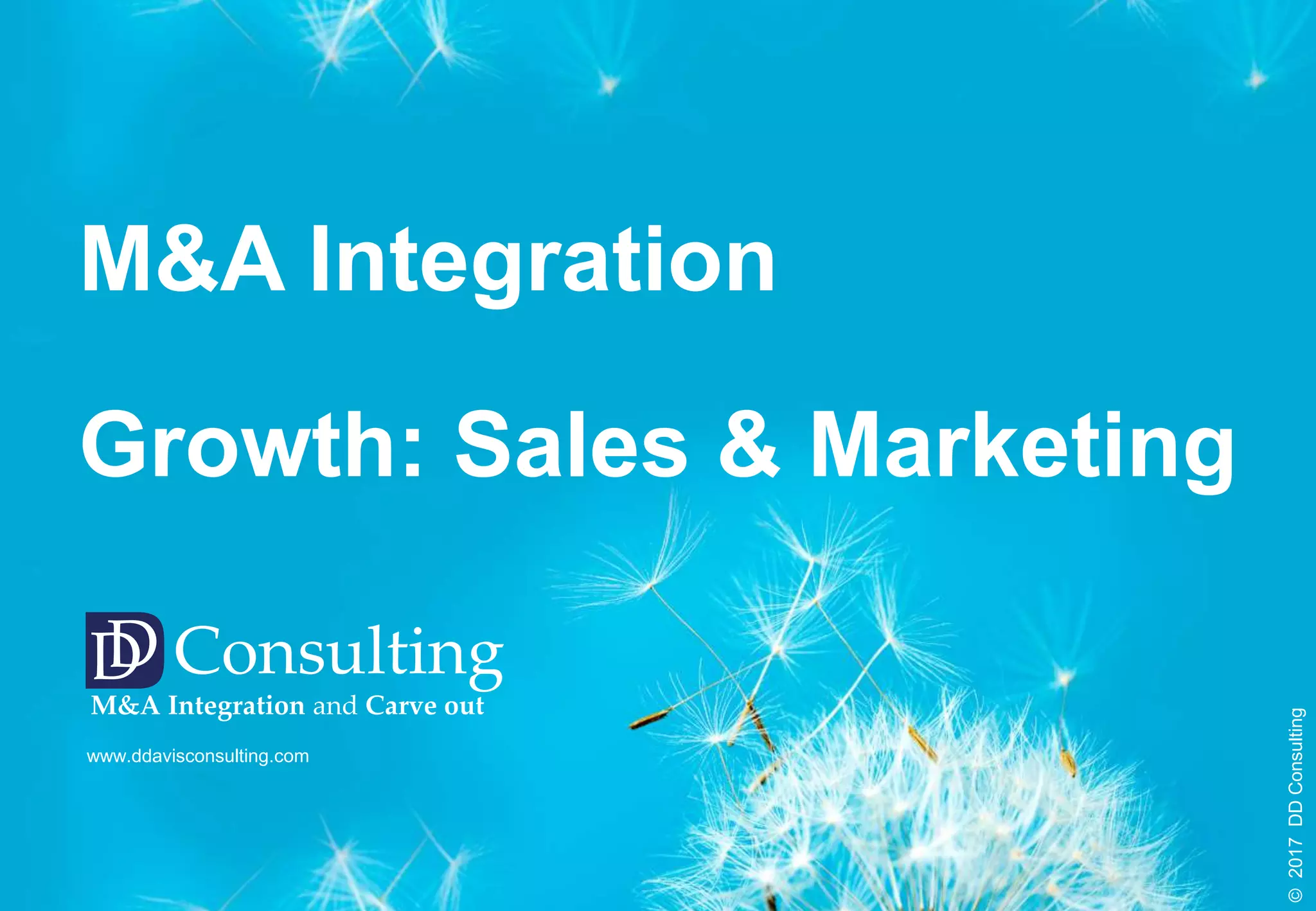M&A integration growth synergy | PPT