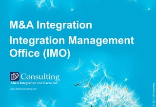 M&A integration management office | PPTX