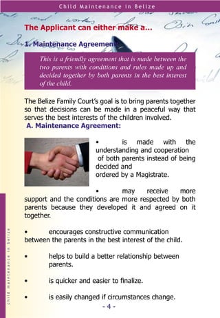 A Guide to Child Maintenance | PDF