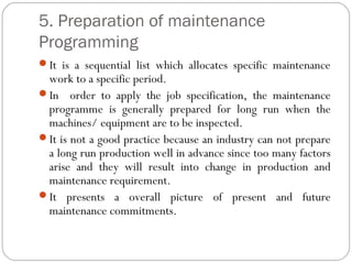 Maintenance | PPT | Financial Planning | Personal Finance