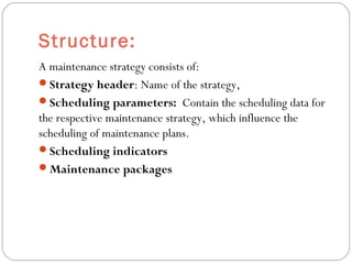 Maintenance | PPT