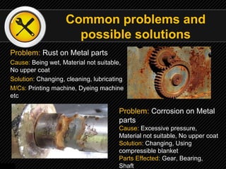 Machine Maintenance of Wet Processing Industry-Textile | PPT