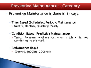 Basic Maintenance | PPTX