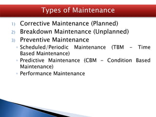 Basic Maintenance | PPTX