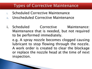 Basic Maintenance | PPTX