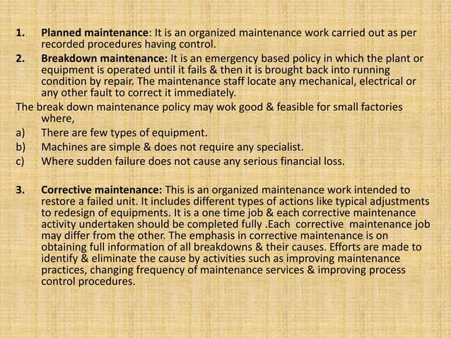 MAINTENANCE.ppt